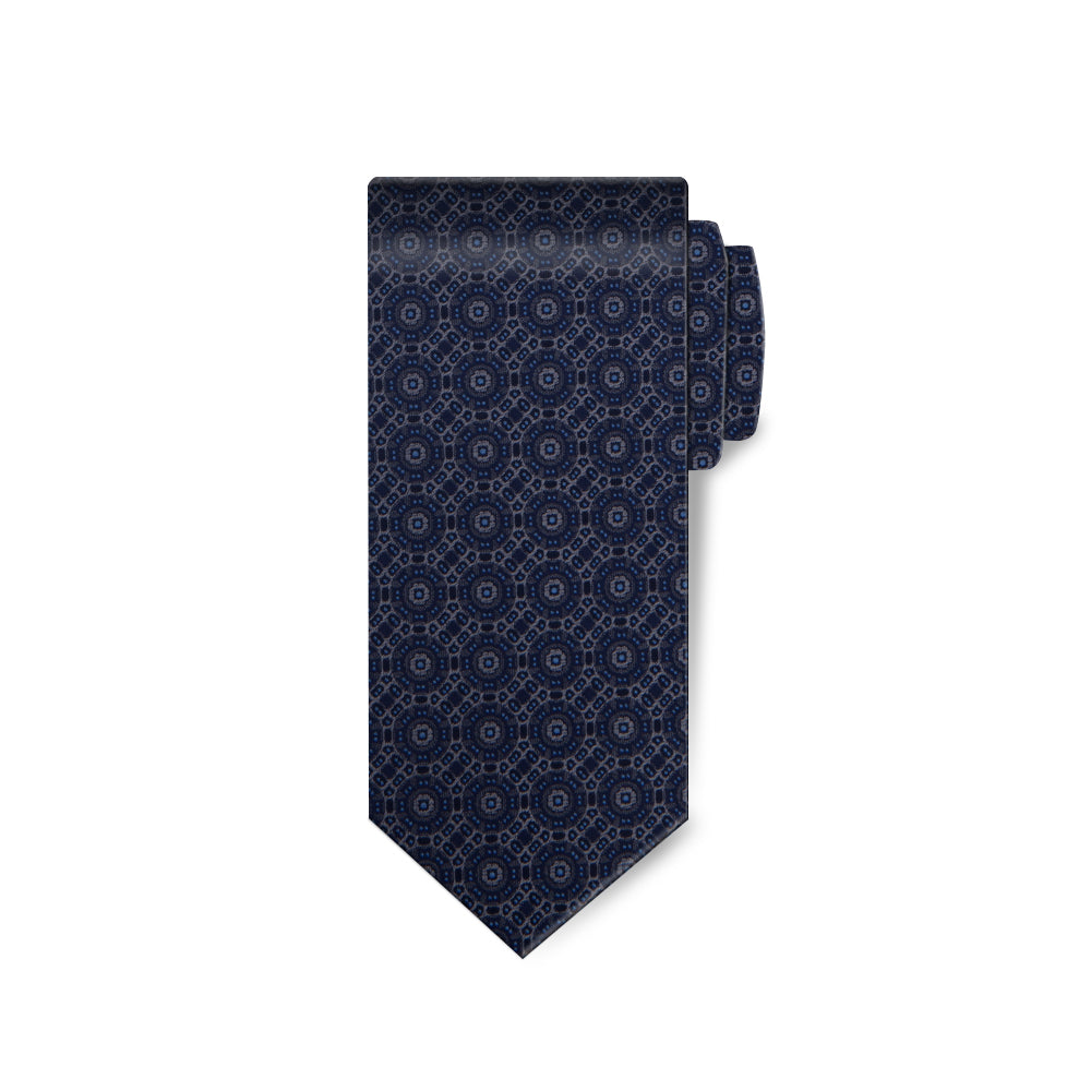 Titanium Mens Woven Azure Collection Tie - Purple – The His Place