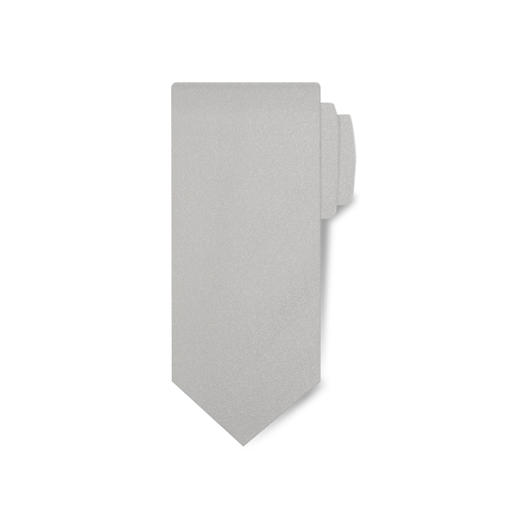 Titanium Mens Woven Blush Collection Tie - White – The His Place