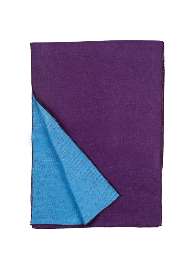 T.O. Collection Two-Toned Scarf - Purple-Blue – The His Place